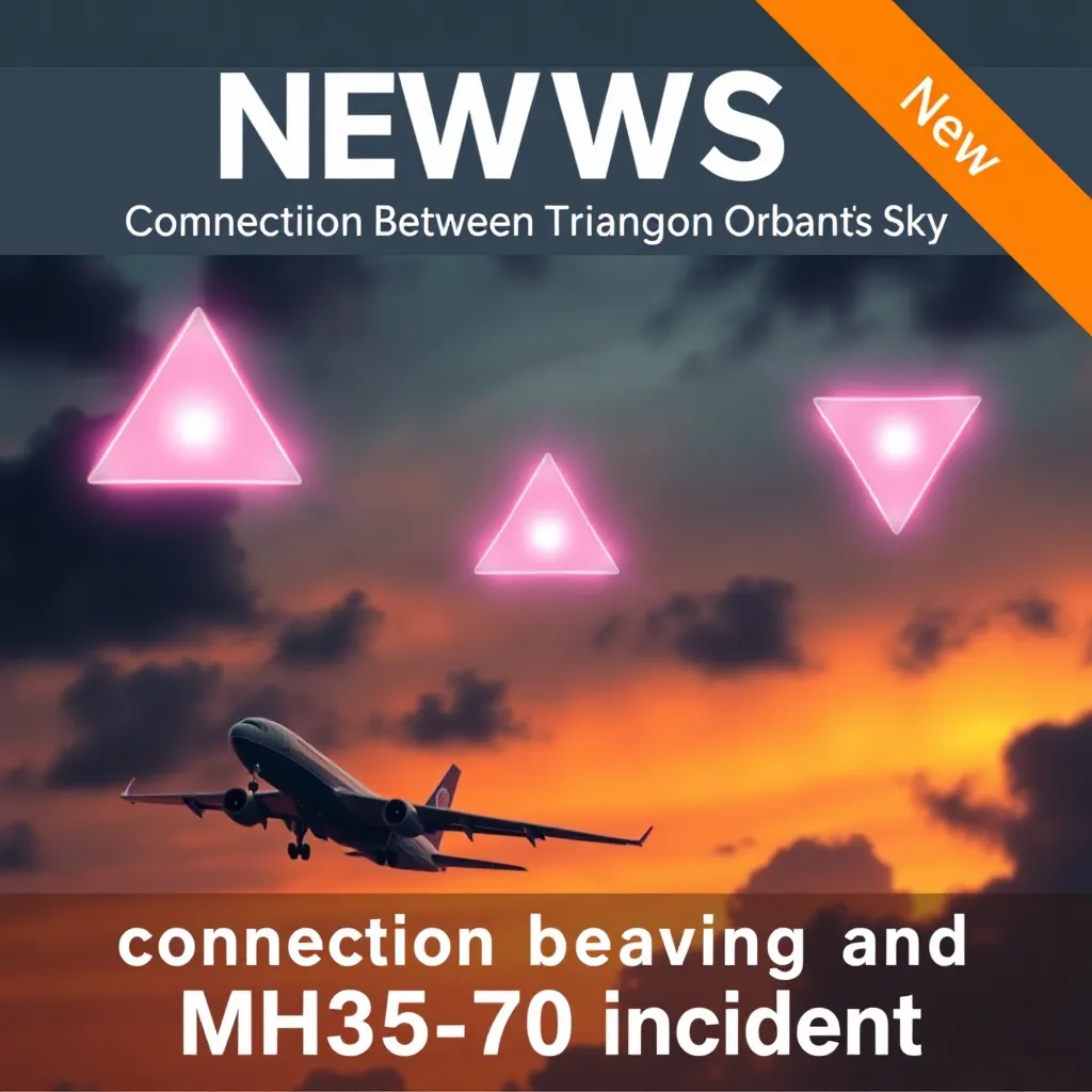 Connection Between Triangular Orbs and MH370 Incident : MysteryLores