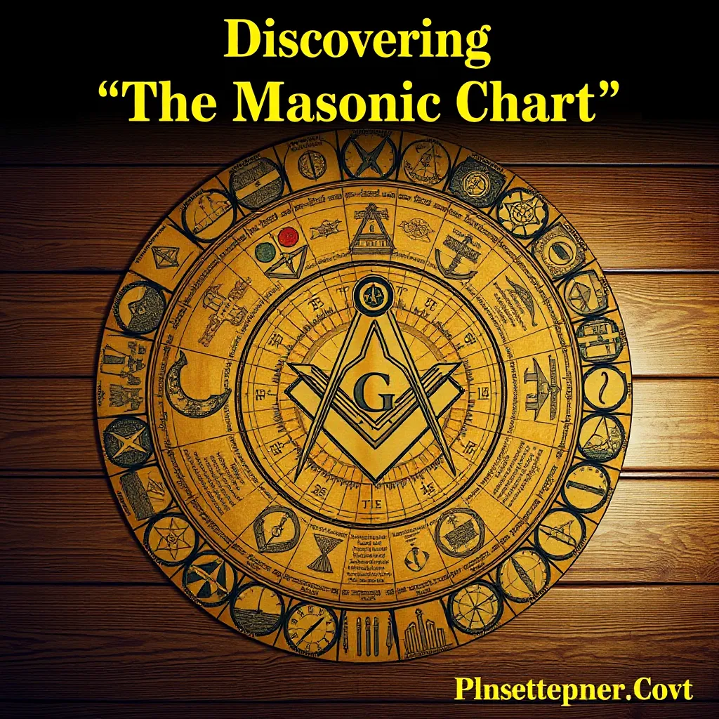 Discovering 'The True Masonic Chart' Reproduction : MysteryLores