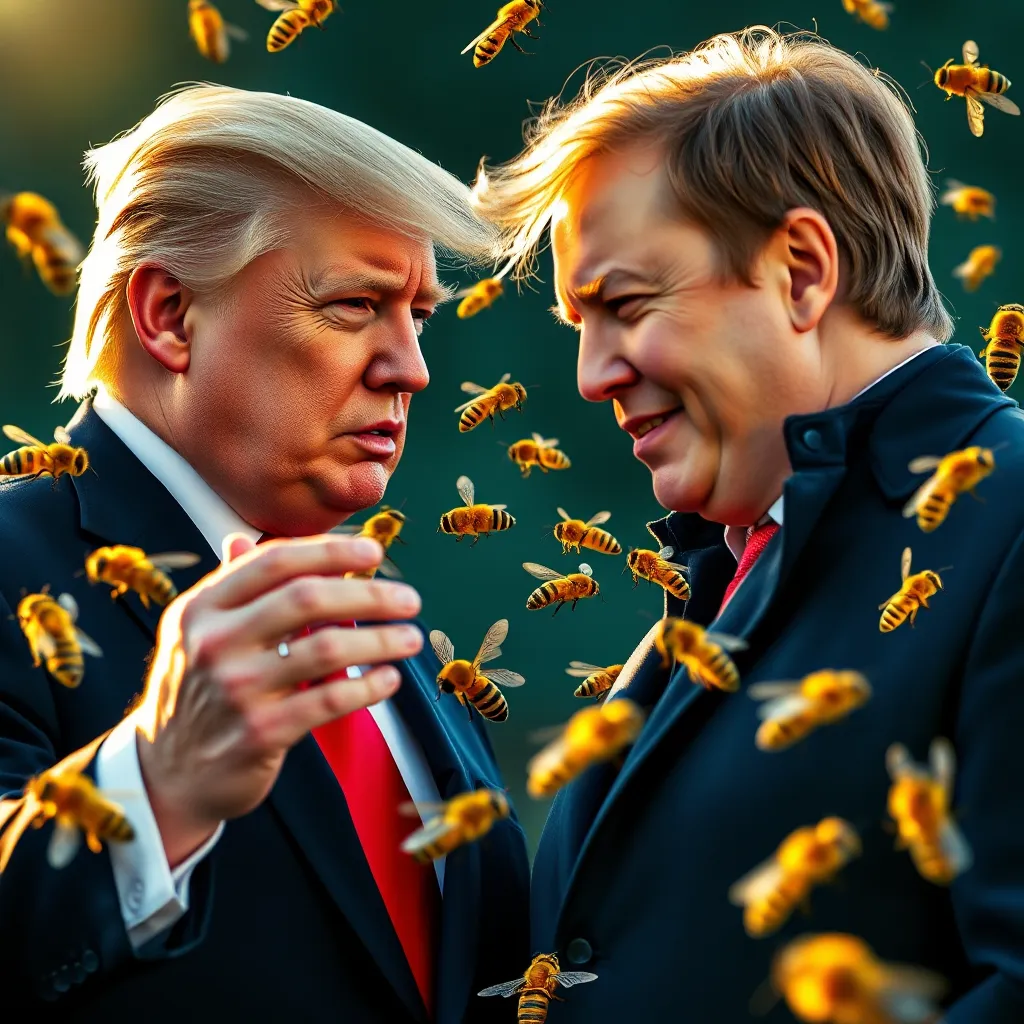 Trump and Elon Musk’s Controversial Plan Threatens Bees : MysteryLores