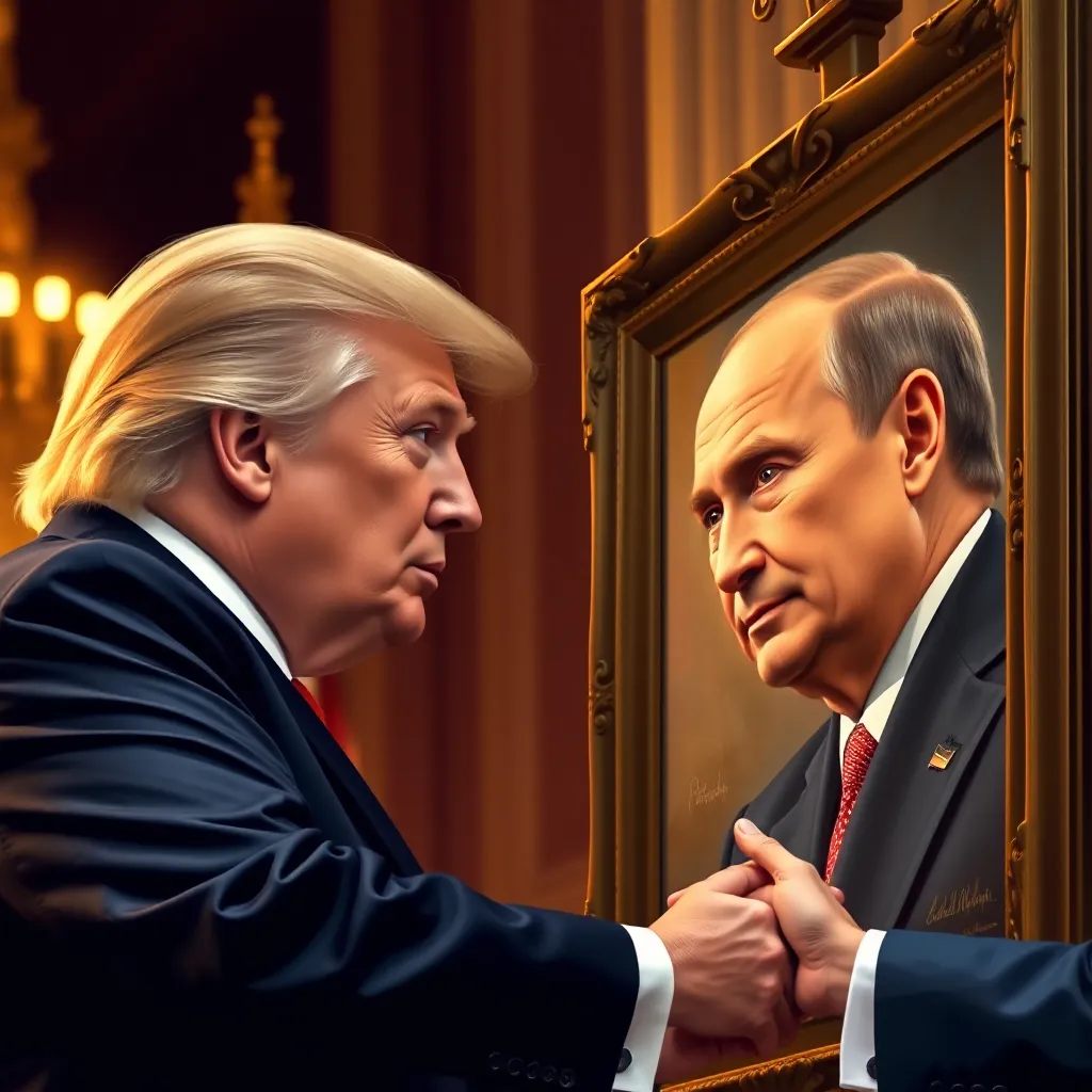 Trump Receives Portrait Gift from Putin—A Russian Artist's Work ...