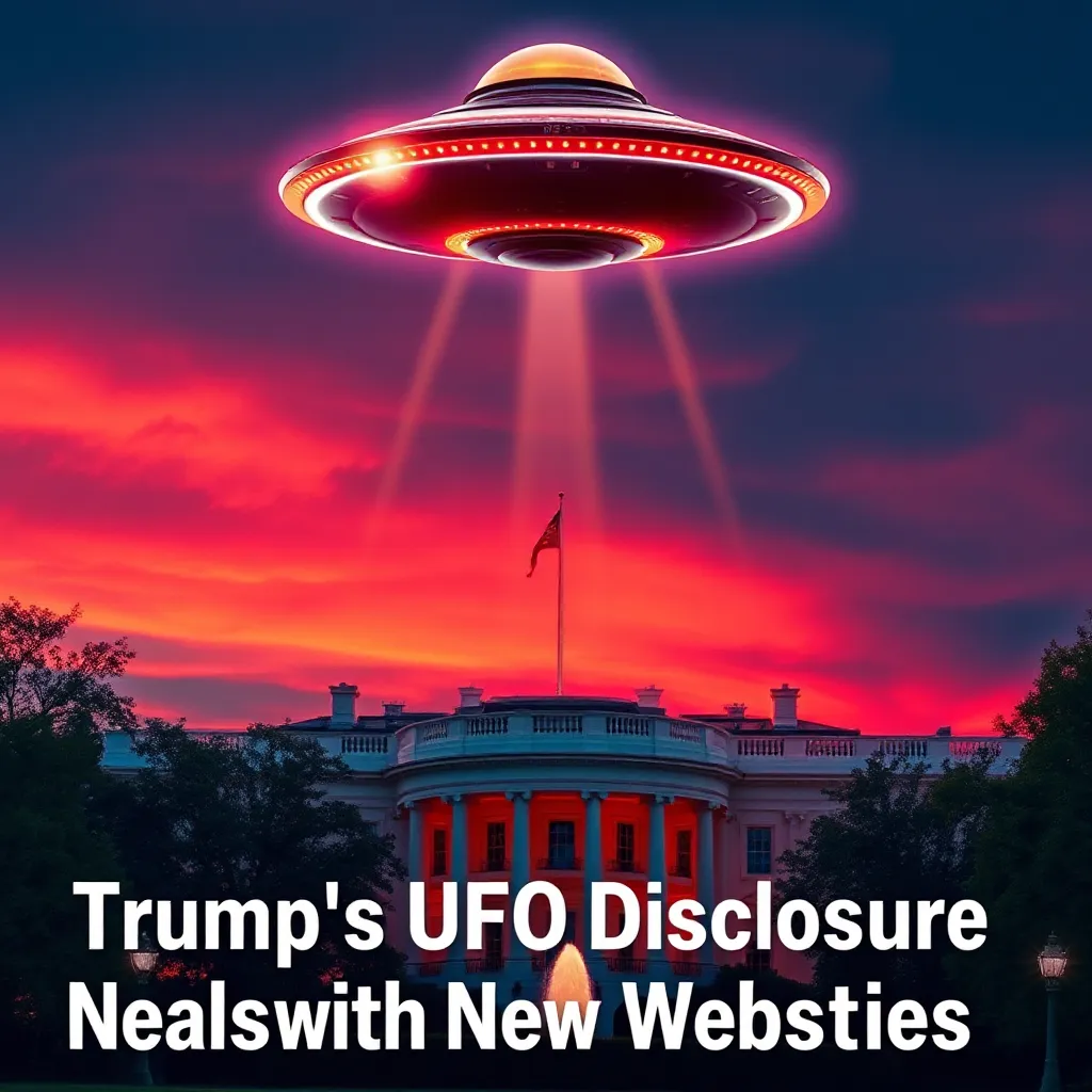 Trump's UFO Disclosure Nears Reality with New Website : MysteryLores