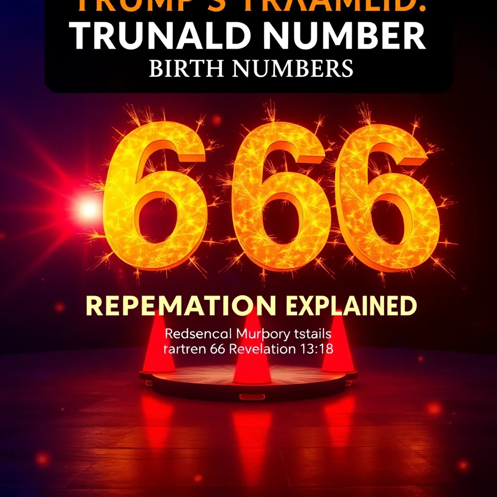 Trump's Birth Numbers: The 666 Connection Explained : MysteryLores