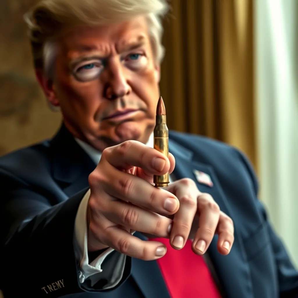 Examining the Controversial Trump Bullet Photo : MysteryLores