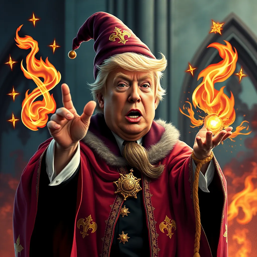 Trump's Role as a Chaos Wizard in Modern Politics : MysteryLores