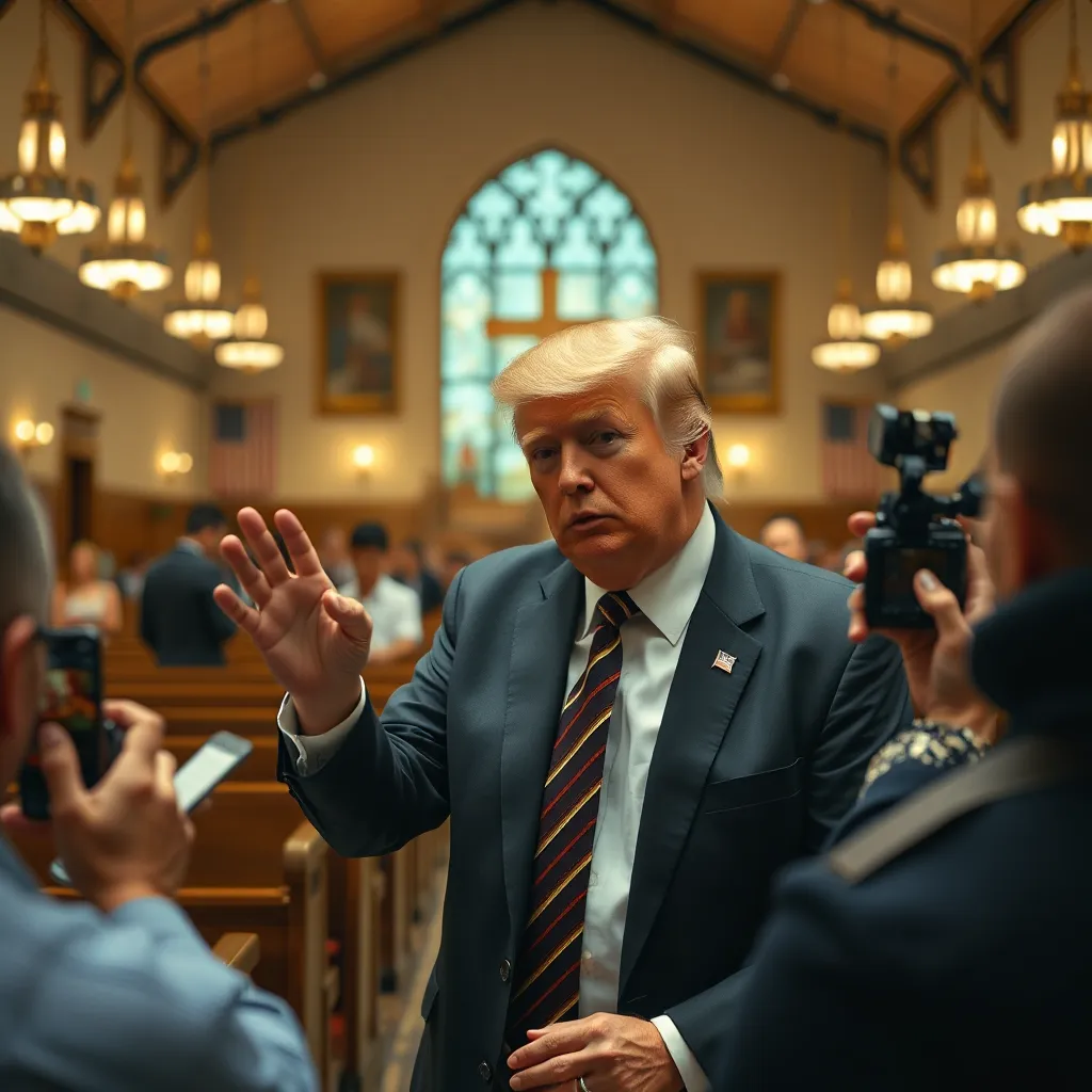Dreaming of Donald Trump: A Surreal Church Encounter : MysteryLores