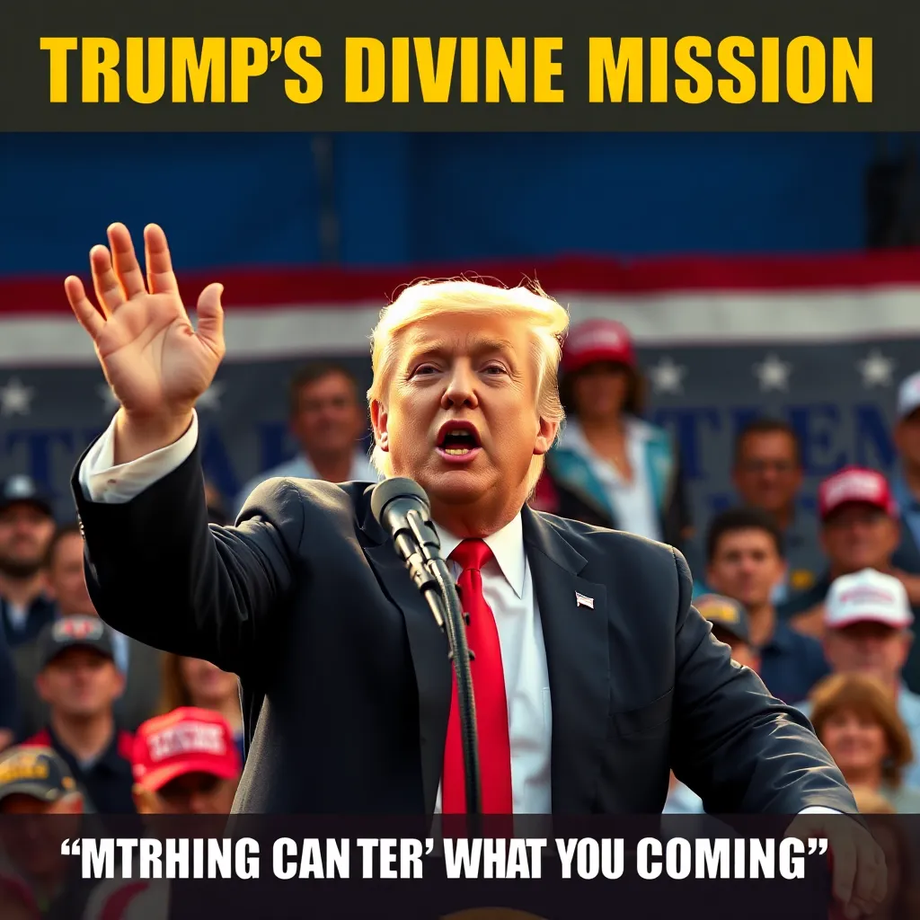 Trump's Divine Mission: 'Nothing Can Stop What's Coming' : MysteryLores