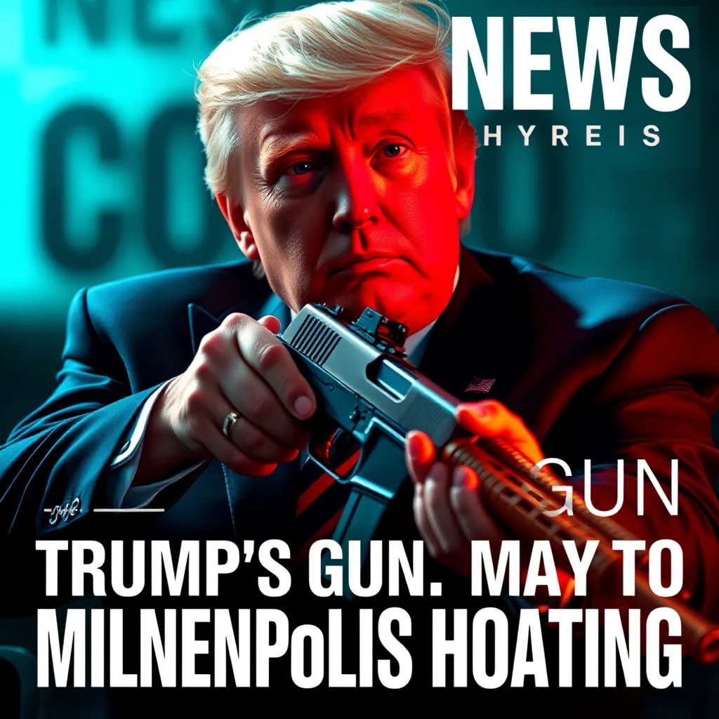Trump's Gun Photo May Be Tied to Minneapolis Shooting : MysteryLores