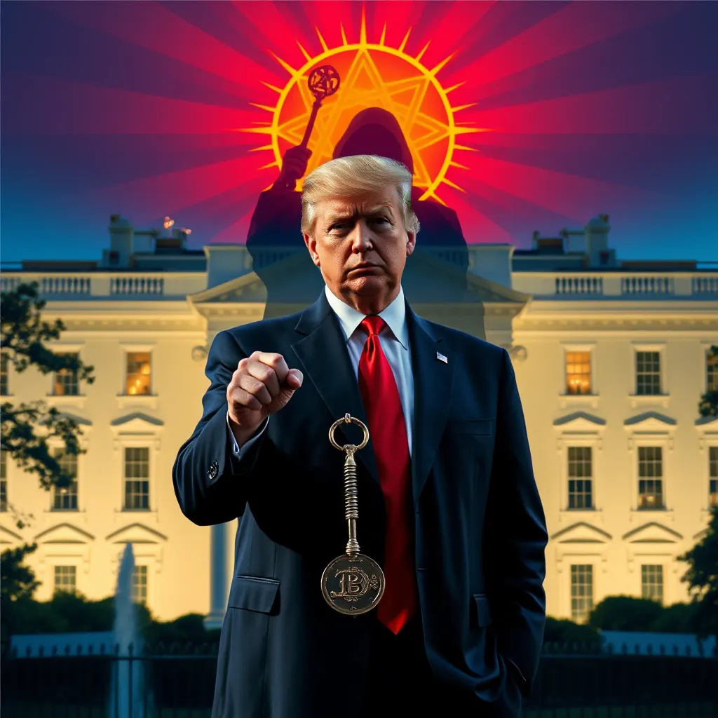 Trump Offers Illuminati's Key to the White House to BN : MysteryLores