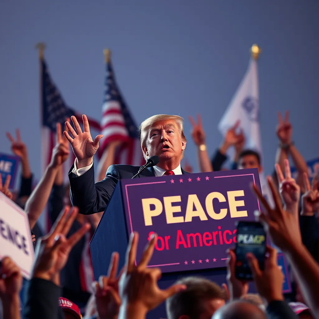 Trump's Election: The People's Choice for Peace in America : MysteryLores