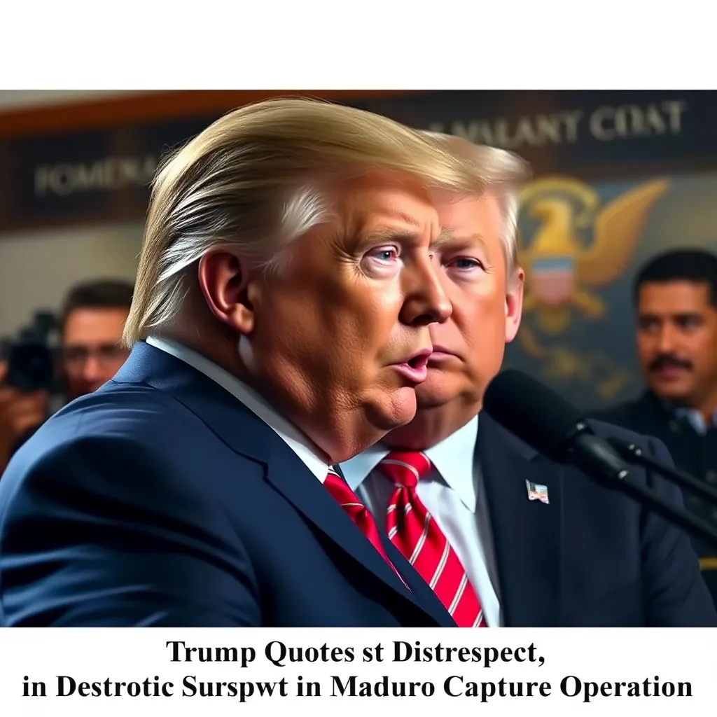 Trump Quotes Dr Disrespect in Maduro Capture Operation : MysteryLores