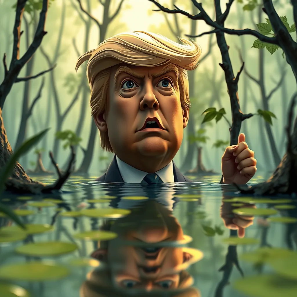 Trump's Connection to the Swamp: The GOATED Comment Explained ...
