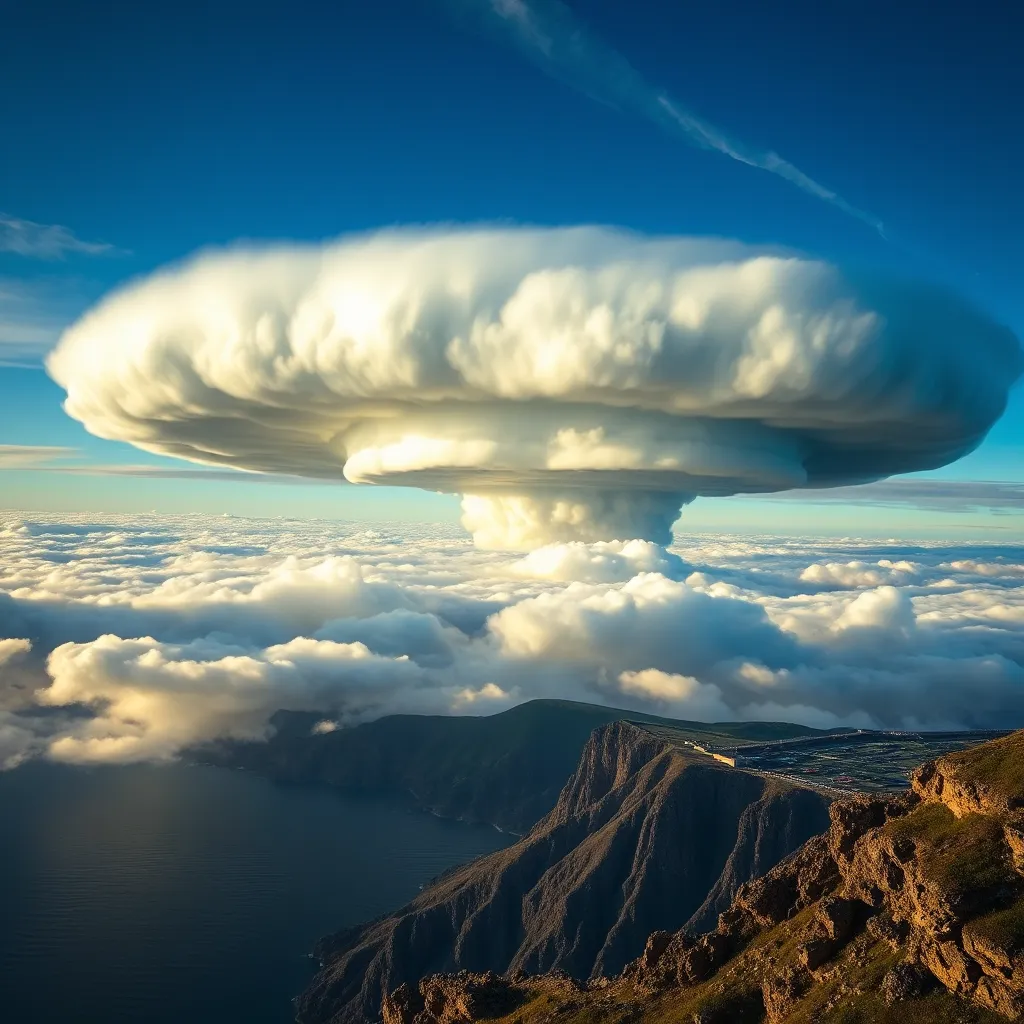 Massive 'Tsunami' Cloud Hits Portugal's Coastline : MysteryLores