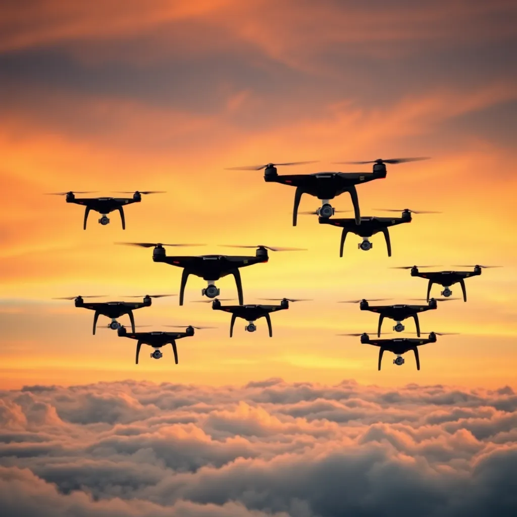 Strange Sighting in Springfield: 12 Mysterious Drones? : MysteryLores