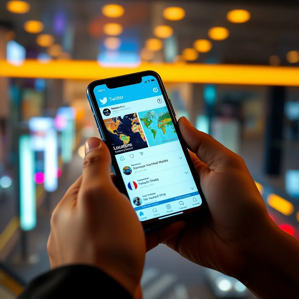 Twitter Update: Glimpse of Location Tagging Features : MysteryLores