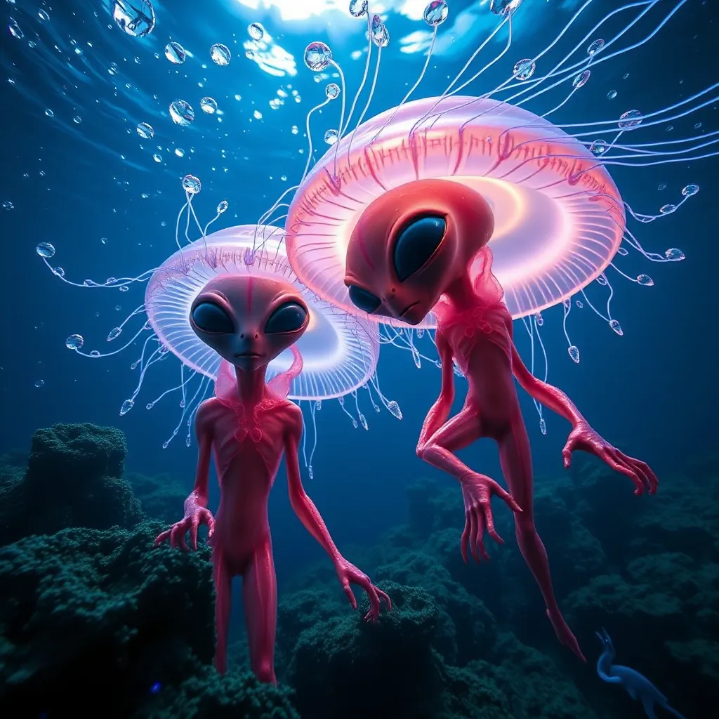 Two Aliens Spotted in Jellyfish UAP Video: What’s Next? : MysteryLores