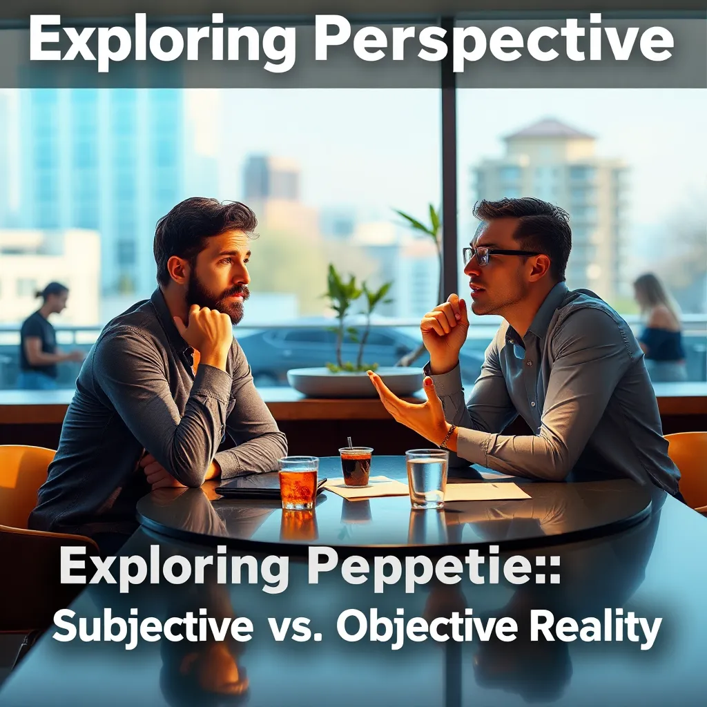 Exploring Perspective: Subjective vs. Objective Reality : MysteryLores