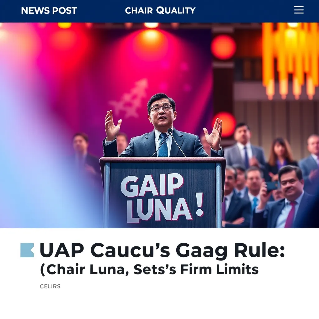 UAP Caucus's Gag Rule: Chair Luna Sets Firm Limits : MysteryLores