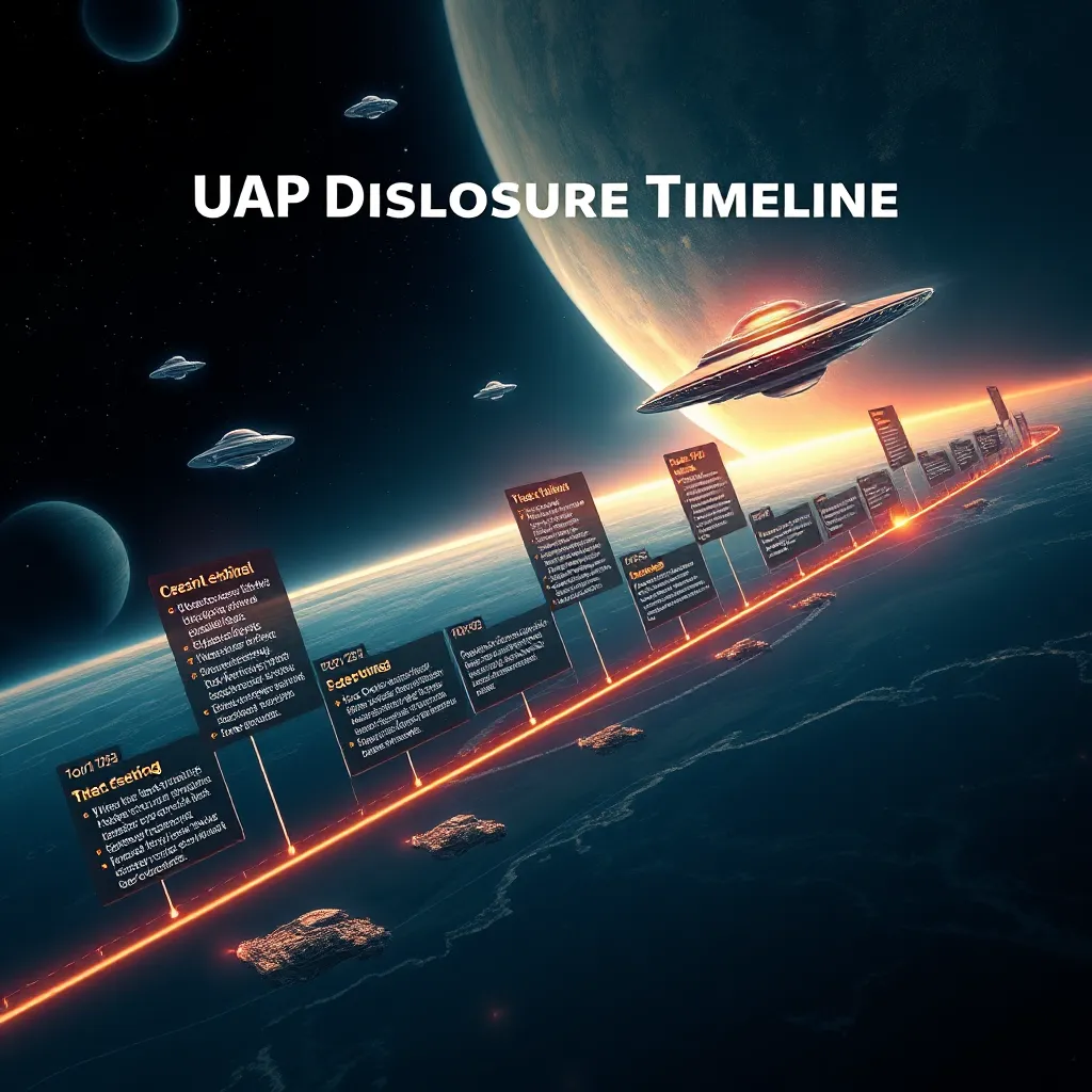 My Journey Through the UAP Disclosure Timeline: A Story : MysteryLores