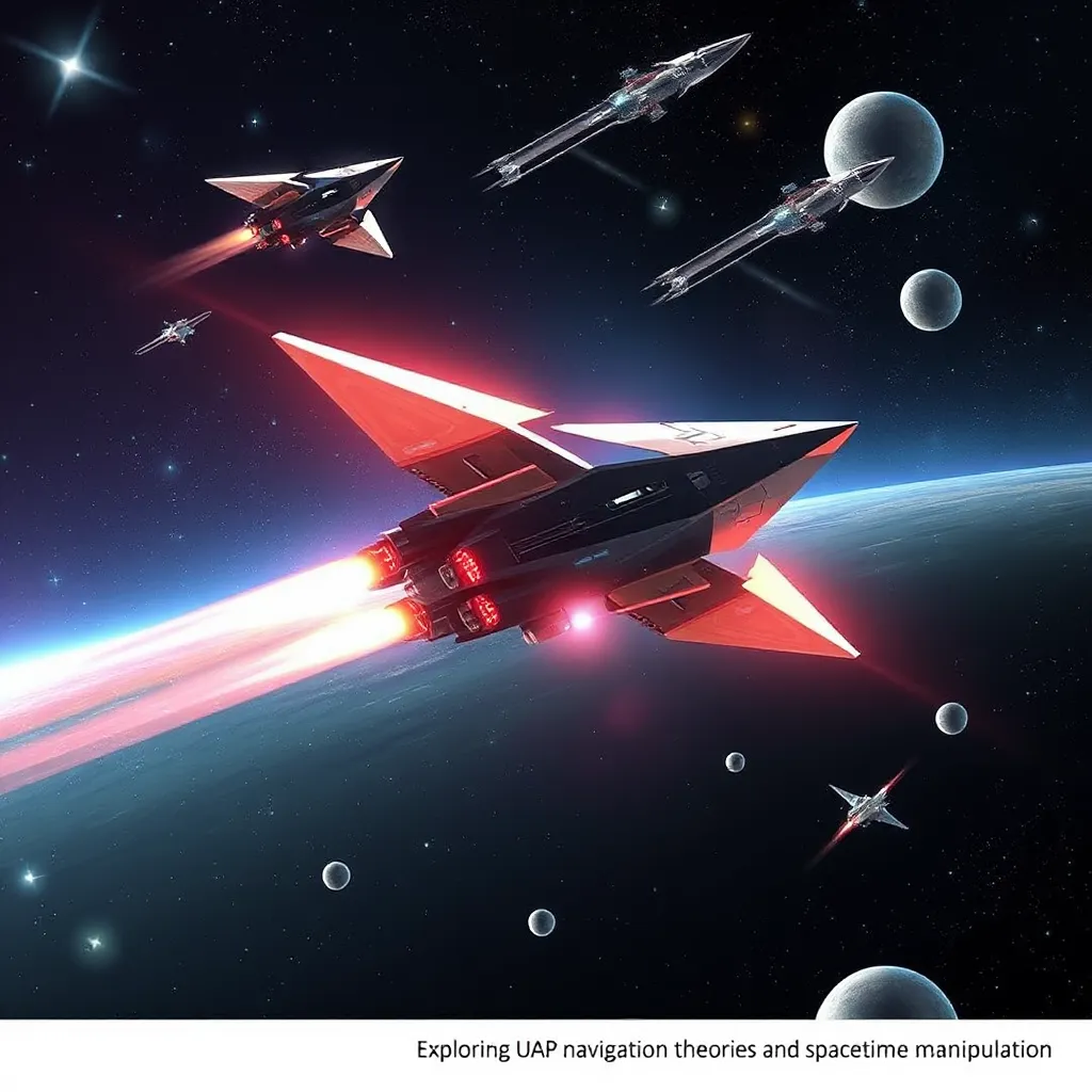 Exploring UAP Navigation Theories and Spacetime Manipulation : MysteryLores