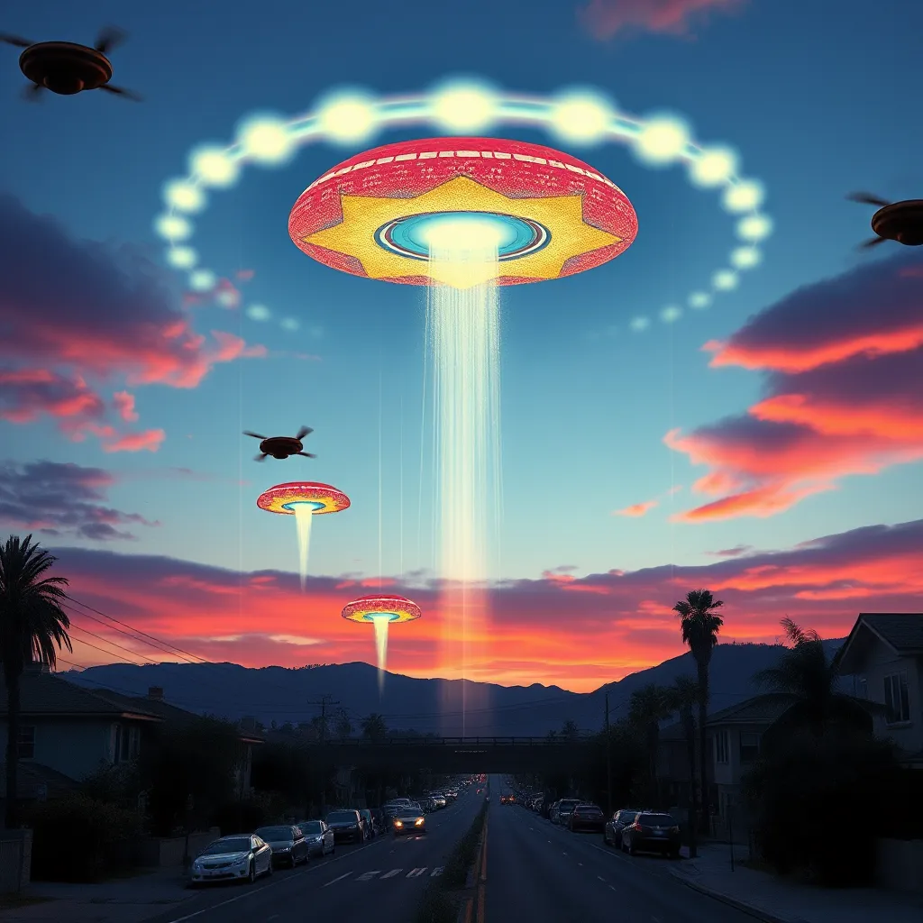 Highland Park, CA UAP Formation: Shocking Footage Revealed : MysteryLores