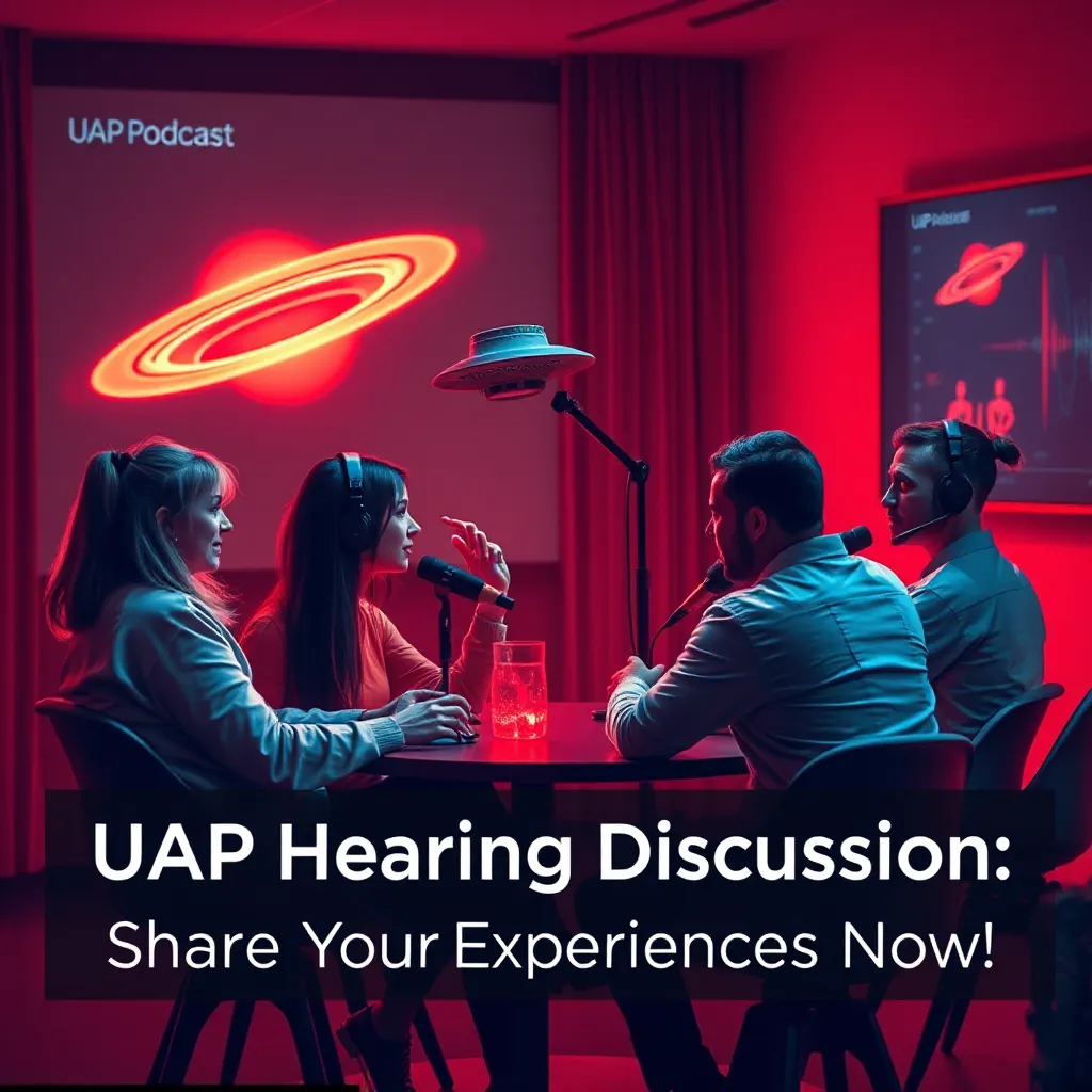 UAP Hearing Discussion: Share Your Experiences Now : MysteryLores