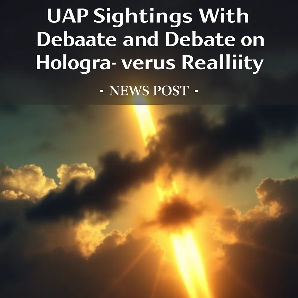 UAP Sighting Sparks Debate on Holograms versus Reality : MysteryLores