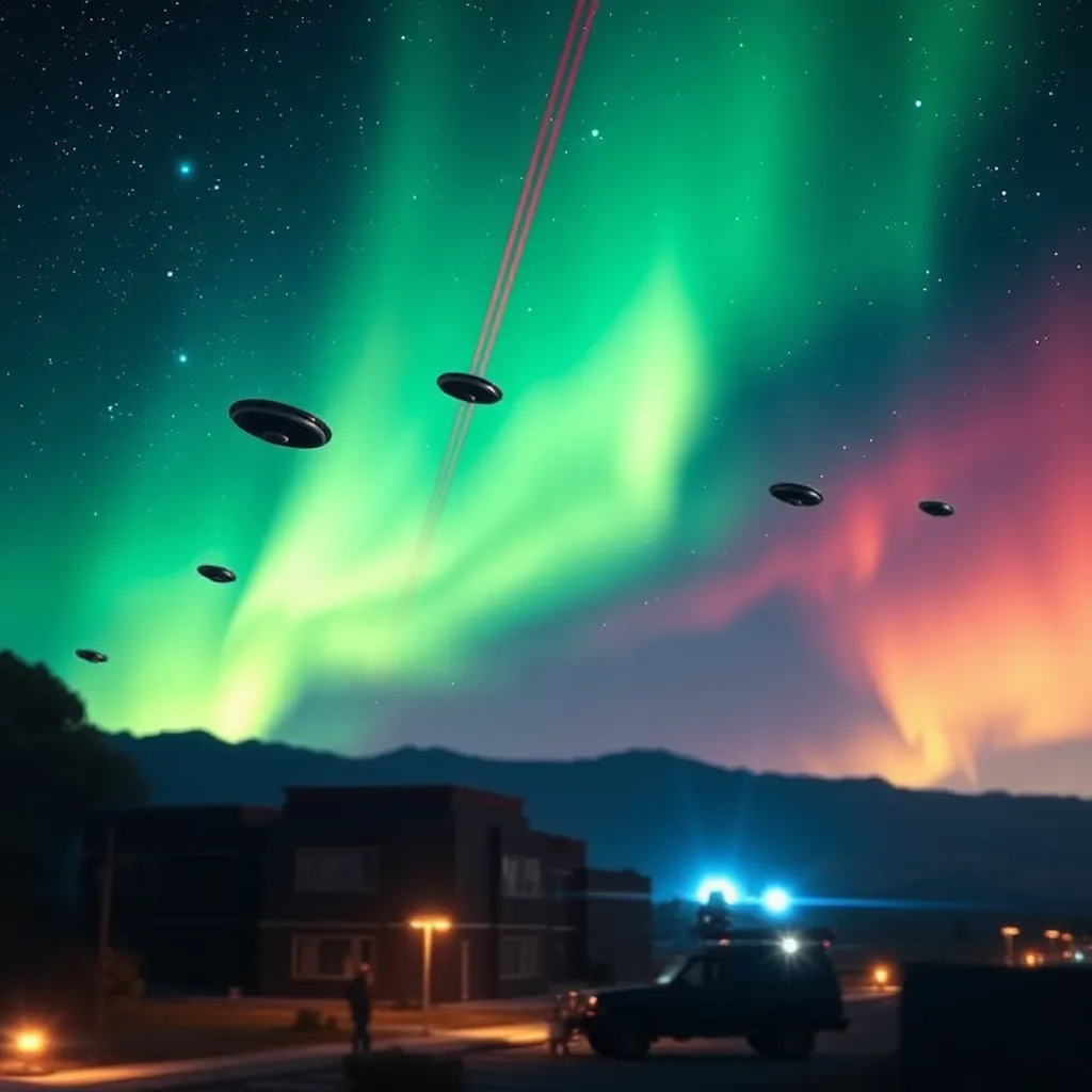 Possible UAP Sightings Over Utah Valley University : MysteryLores