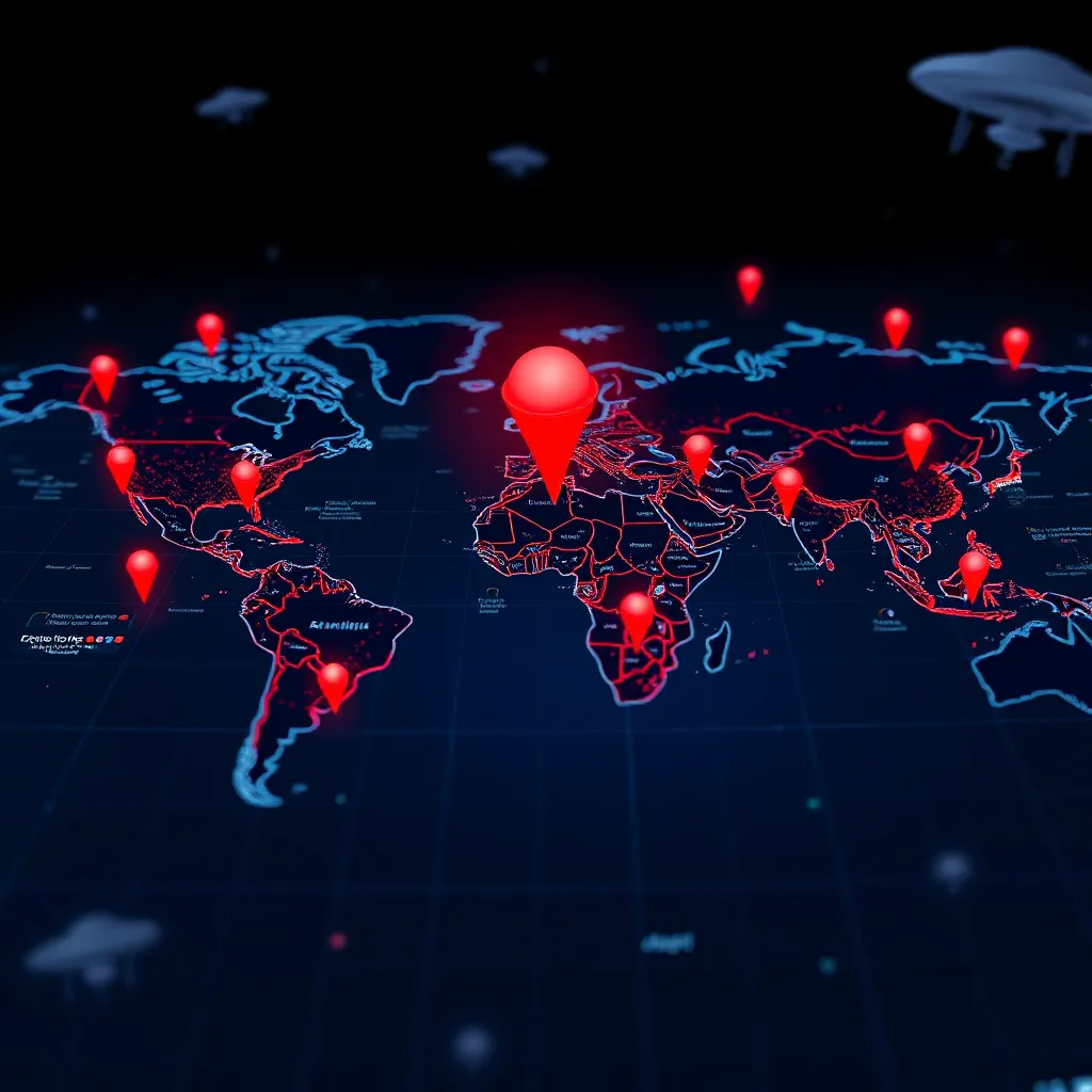 Interactive Enigma App Tracks UAP Sightings Worldwide : MysteryLores