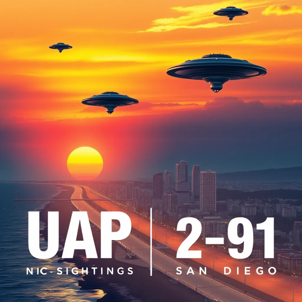 Understanding Area W-291: UAP Sightings Near San Diego : MysteryLores
