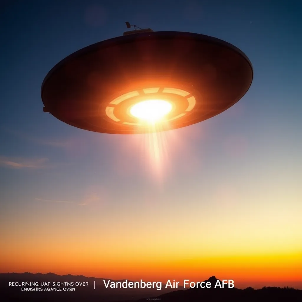 Recurring UAP Sightings Over Vandenberg AFB Detail Patterns : MysteryLores