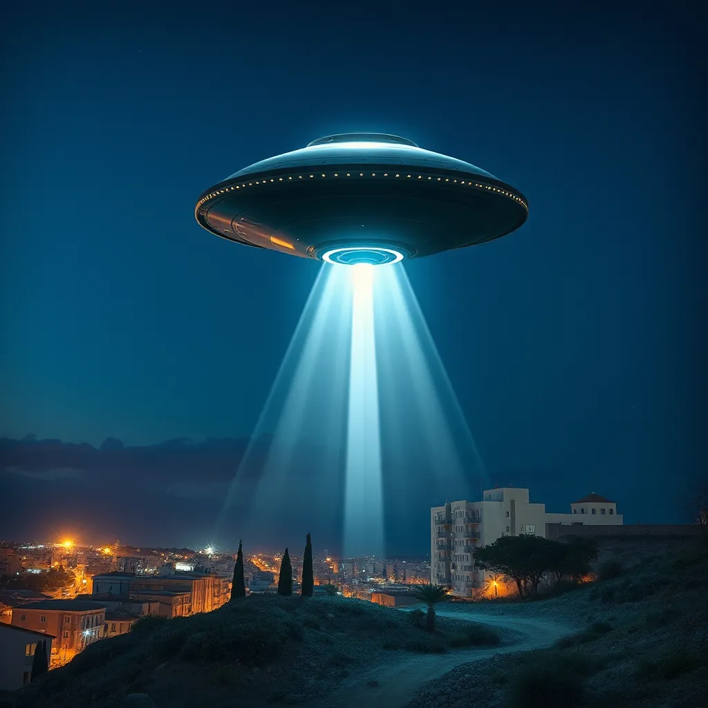 UFOs Send Healing Light Packets Over Almería, Spain : MysteryLores