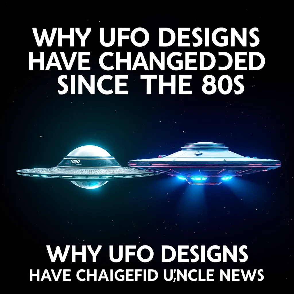 Why UFO Designs Have Changed Since the 80s : MysteryLores