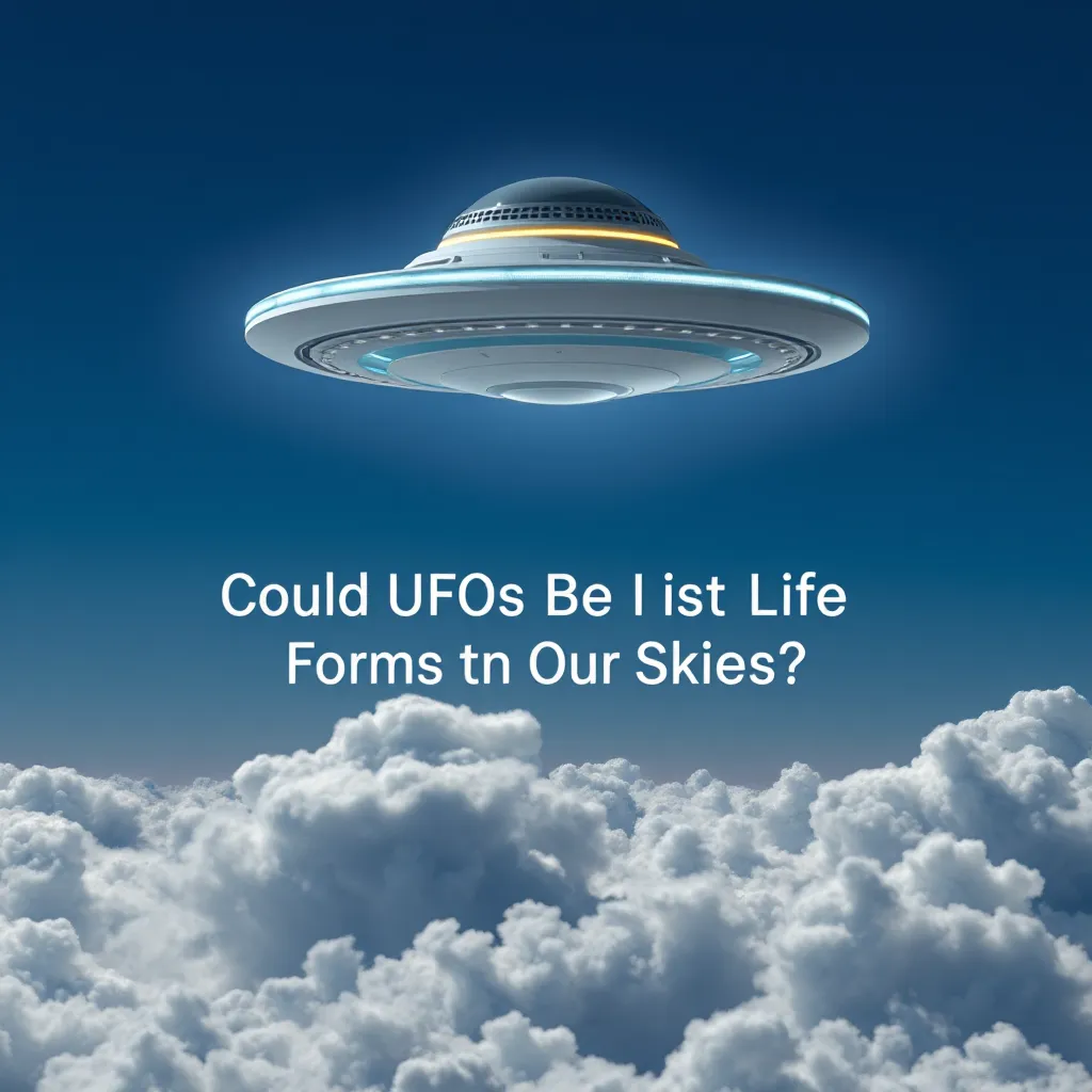 Could UFOs Be Life Forms in Our Skies? : MysteryLores