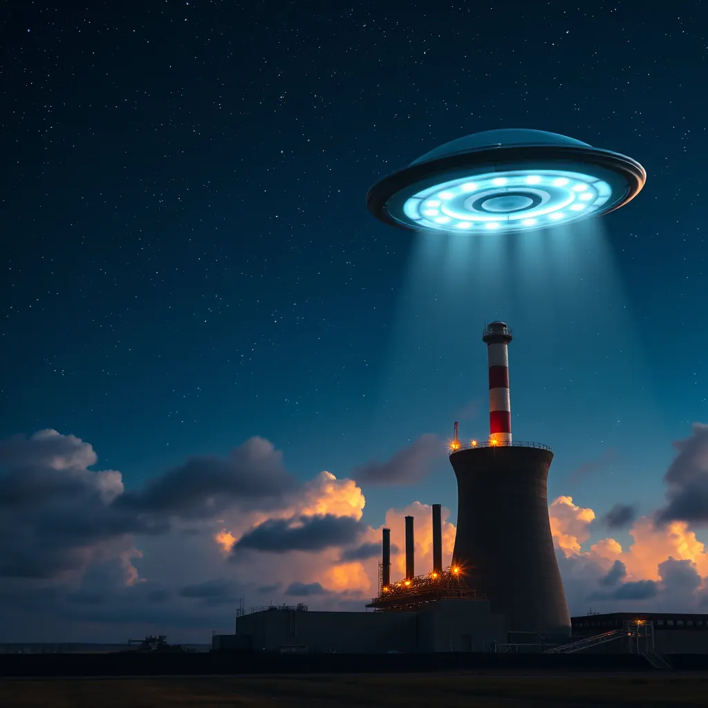 UFO Sightings Reported at Jim Bridger Steam Plant : MysteryLores