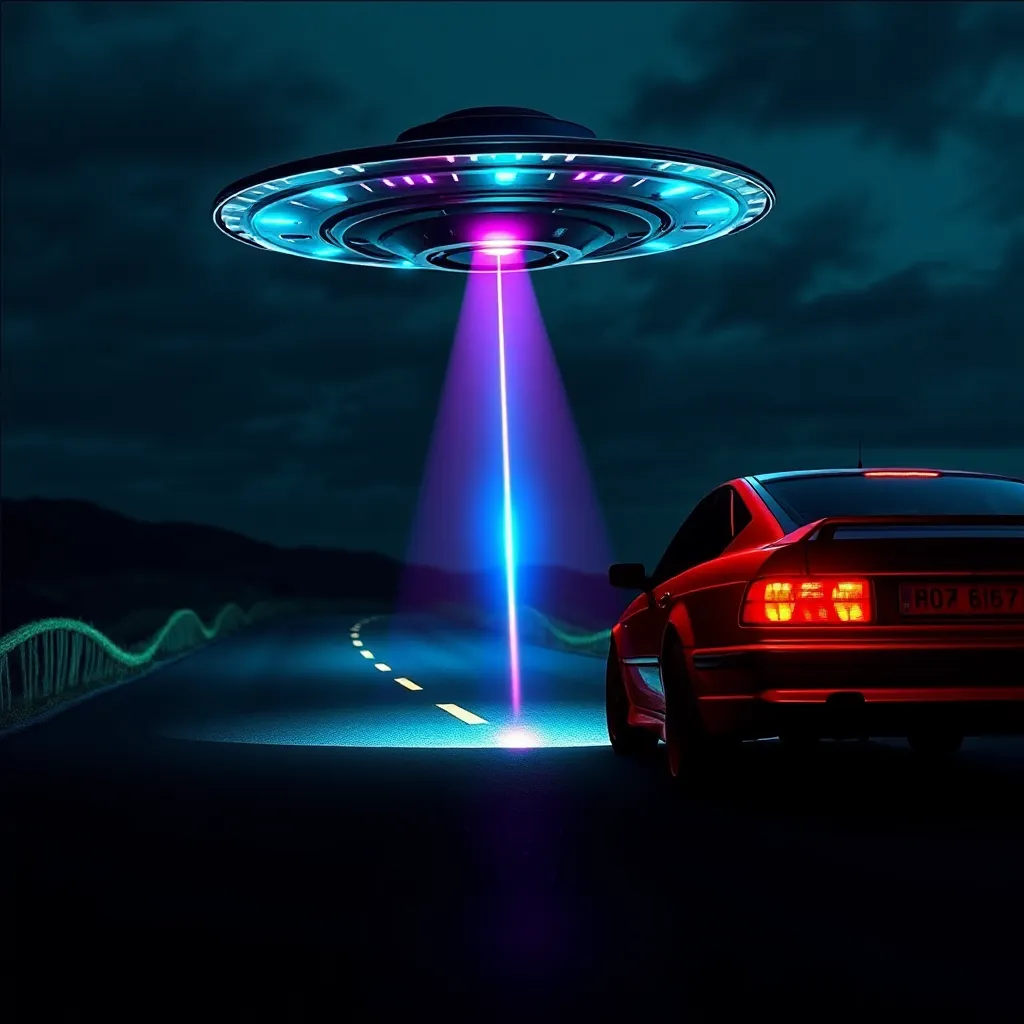 UFO Sightings: Laser Scanning Car in USA, 2013 : MysteryLores