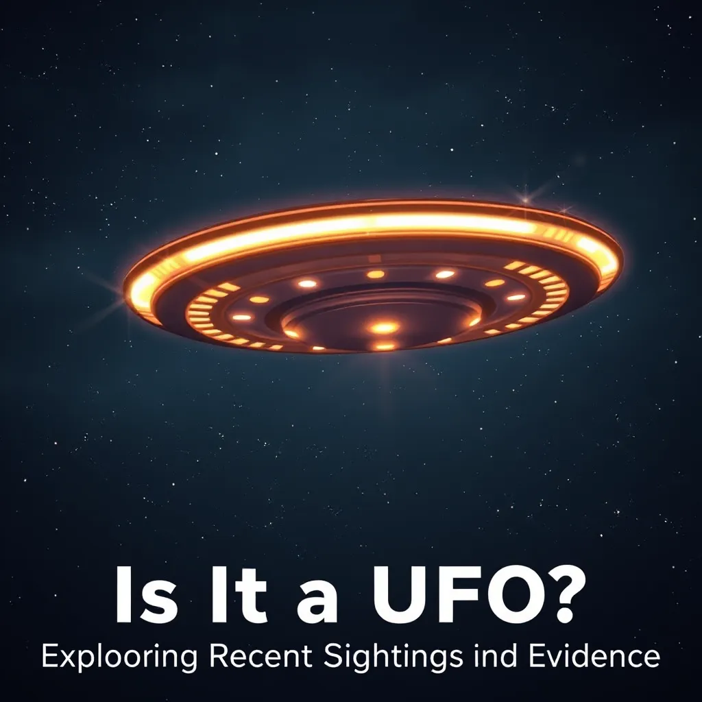 Is It a UFO? Exploring Recent Sightings and Evidence : MysteryLores