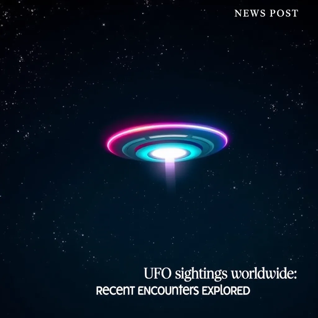 UFO Sightings Worldwide: Recent Encounters Explored : MysteryLores