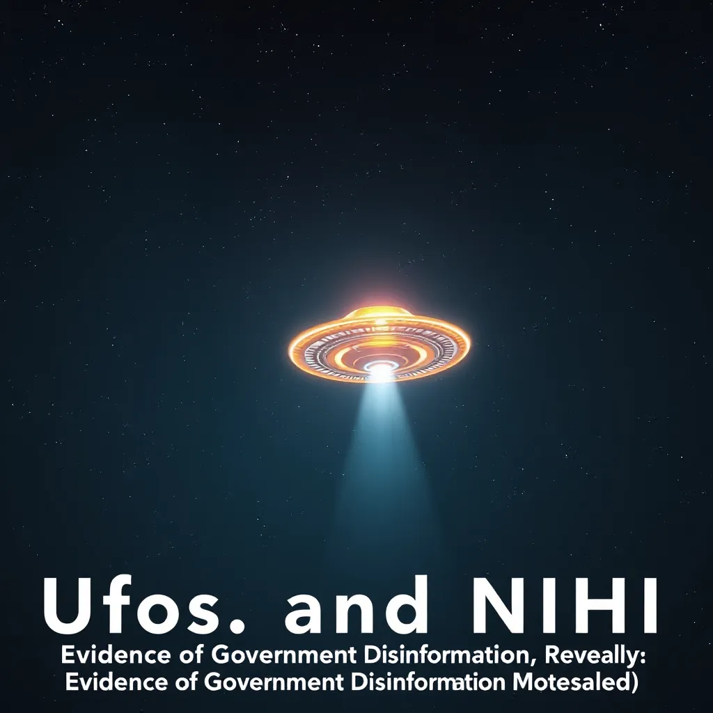 UFOs and NHI: Evidence of Government Disinformation Revealed : MysteryLores