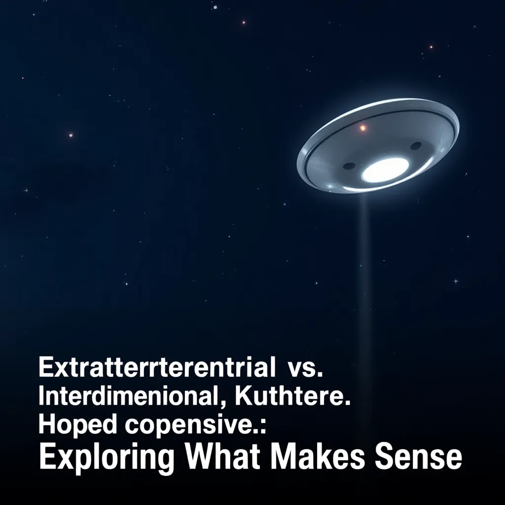 Extraterrestrial vs Interdimensional: Exploring What Makes Sense ...
