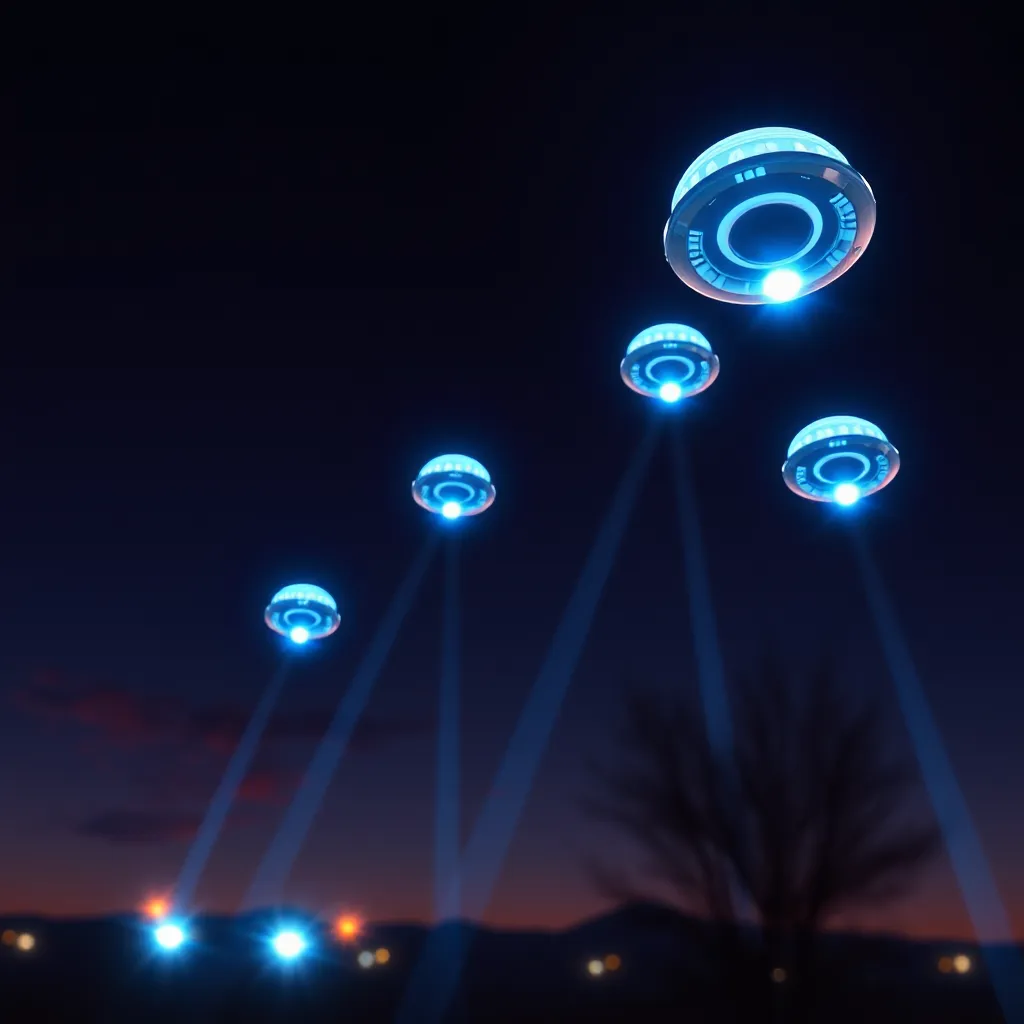 UFO Sighting in Arizona: 7 Orbs Leave Lasting Impact : MysteryLores