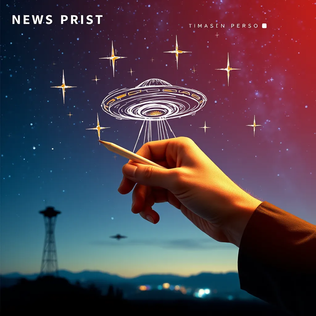 Sharing UFO Sightings Through Our Own Drawings : MysteryLores