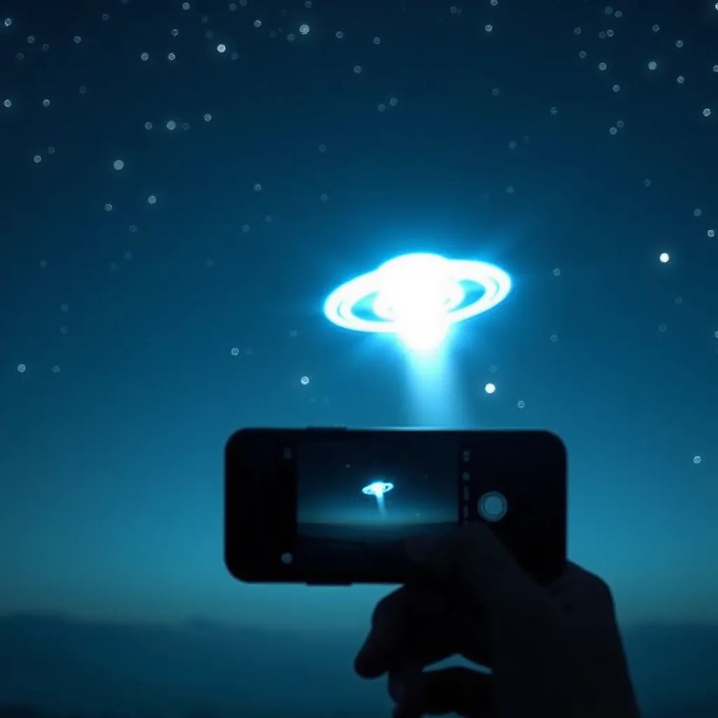 New UFO Sightings Captured on Phone Cameras : MysteryLores