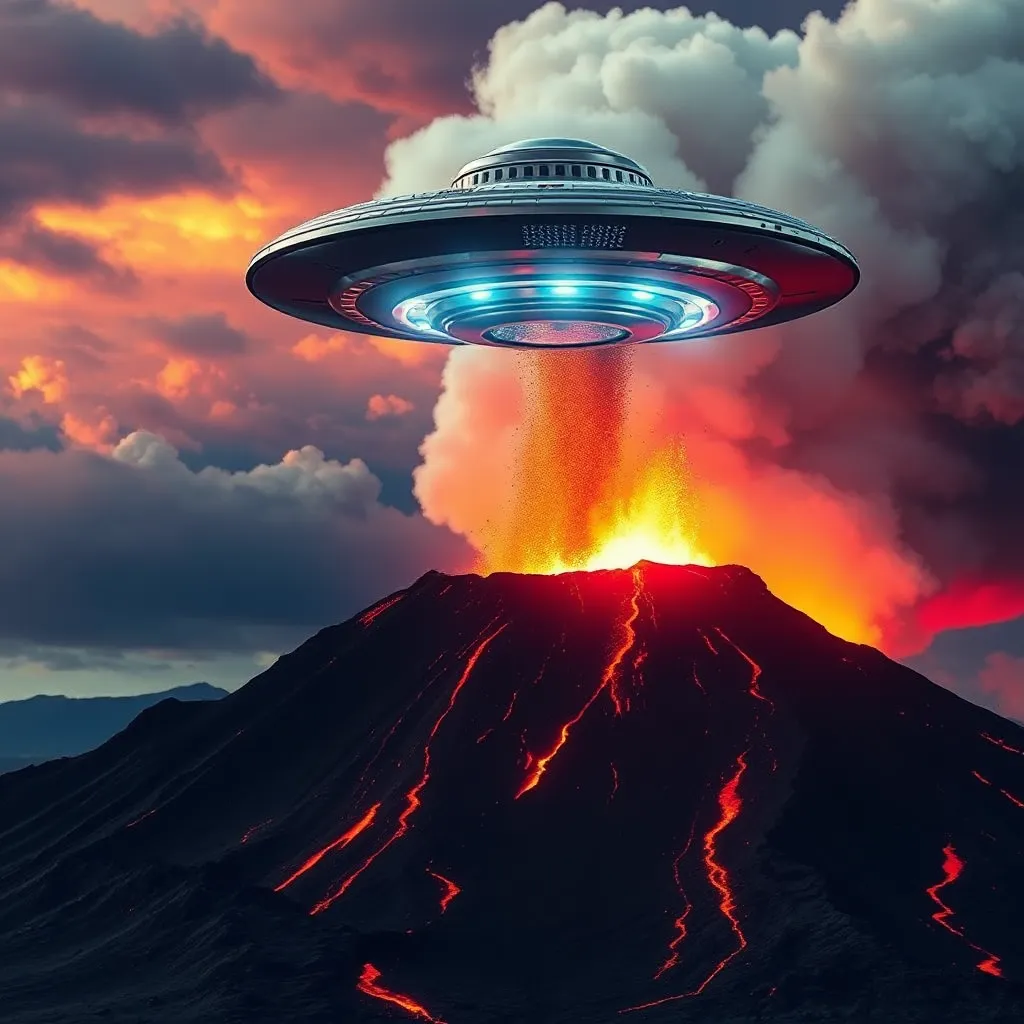 Unexplained UFO Sightings Over Volcanoes: What's Happening? : MysteryLores