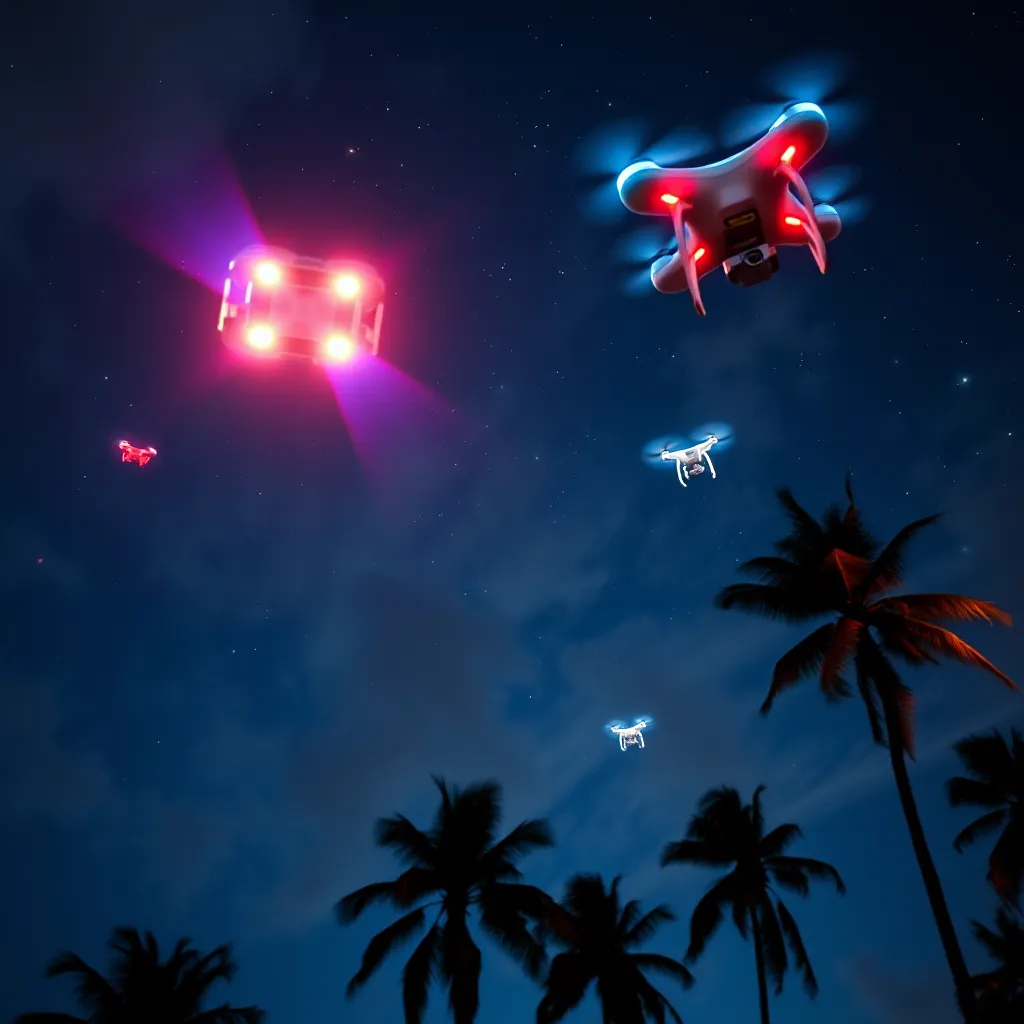 UFOs and Drones Spotted in South Florida on October 5, 2025 : MysteryLores