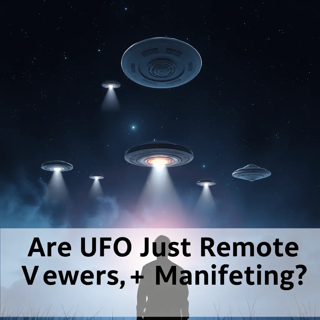 Are UFOs Just Remote Viewers Manifesting? : MysteryLores