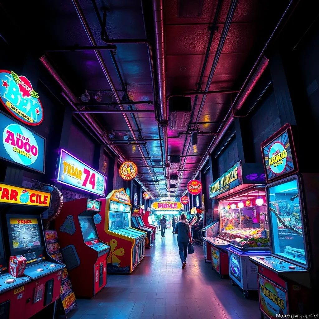 Exploring the Enigmatic Underground Arcade in Mall World : MysteryLores