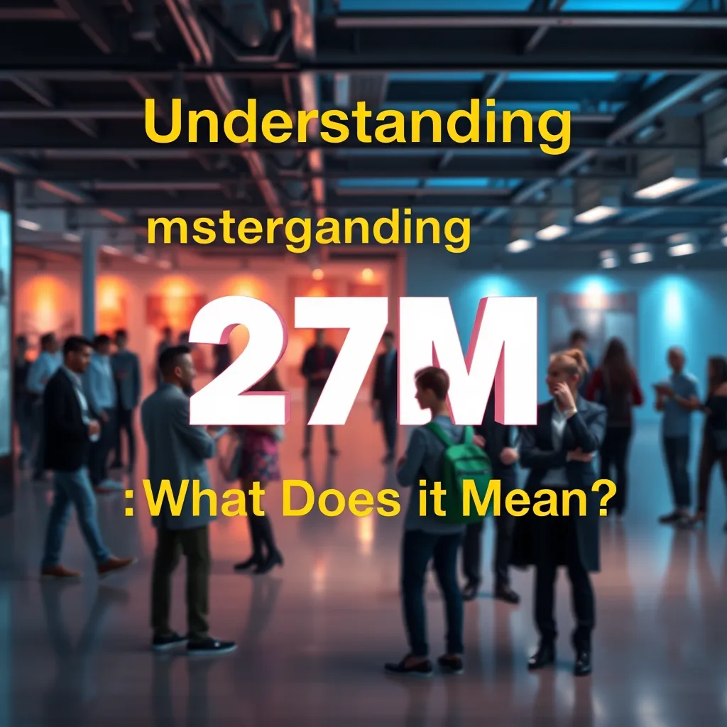 Understanding 27M: What Does It Mean? : MysteryLores