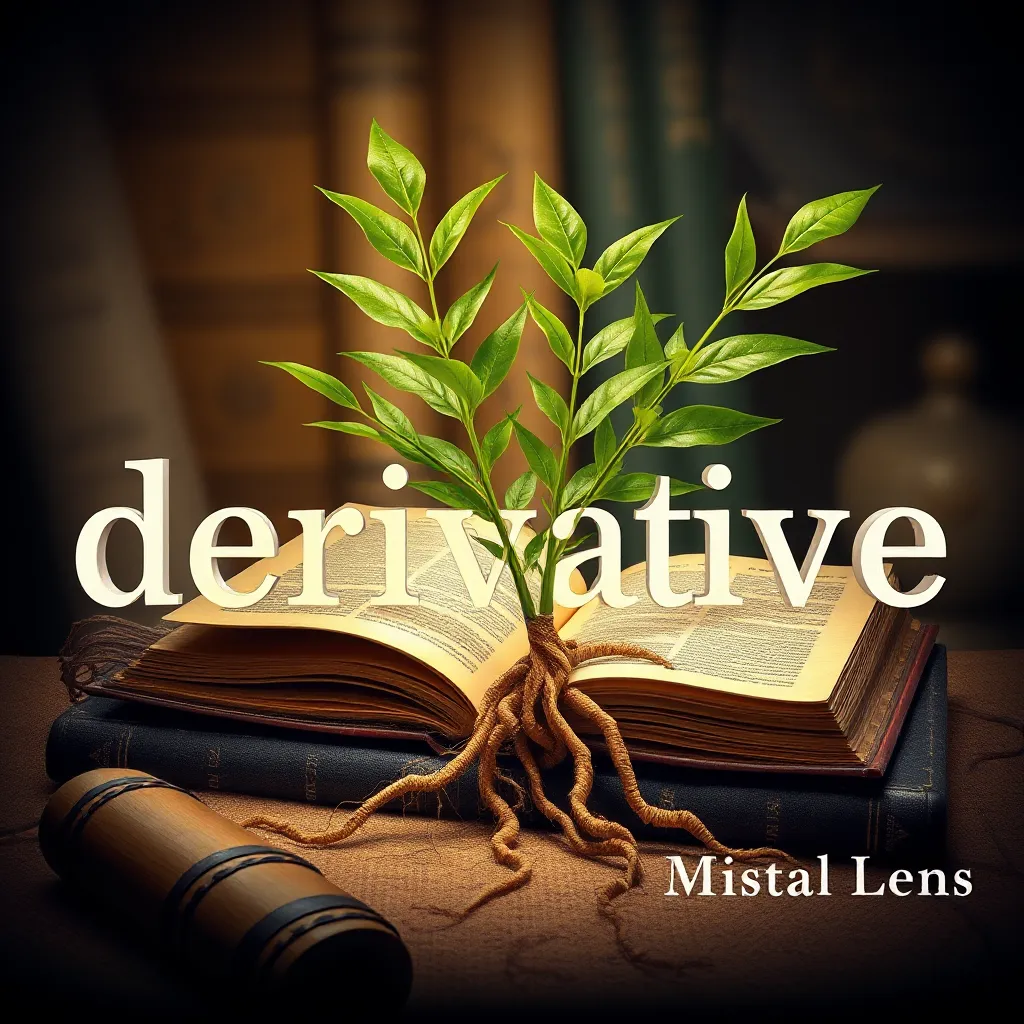 Exploring the Meaning Behind 'Derivative' in Language : MysteryLores
