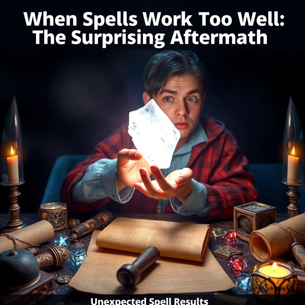 When Spells Work Too Well: The Surprising Aftermath : MysteryLores
