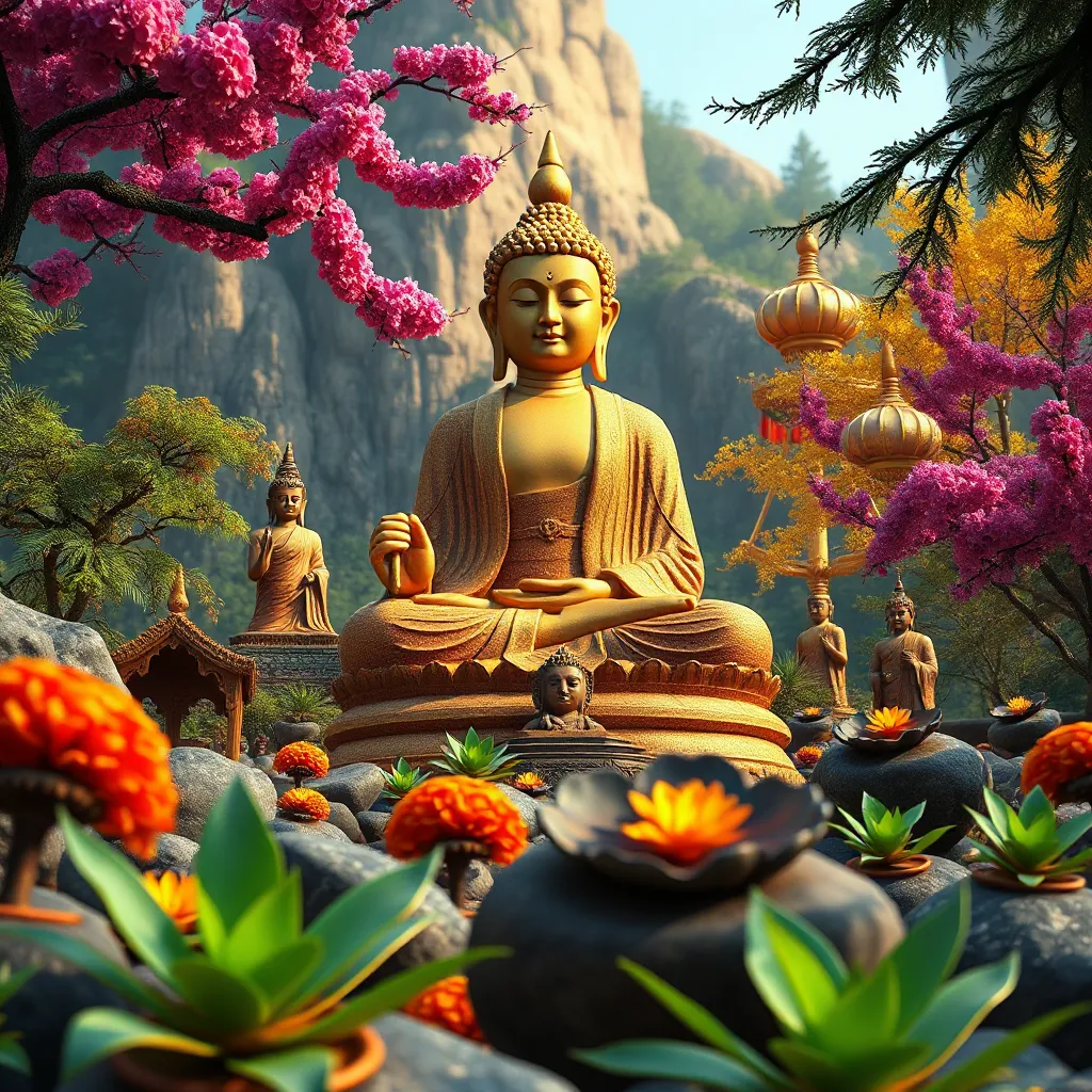 Explore The Coolness of This Unique Buddhist Scene : MysteryLores